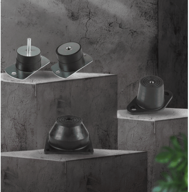 Rubber Bell Mounts | Industrial Rubber Isolator Solutions